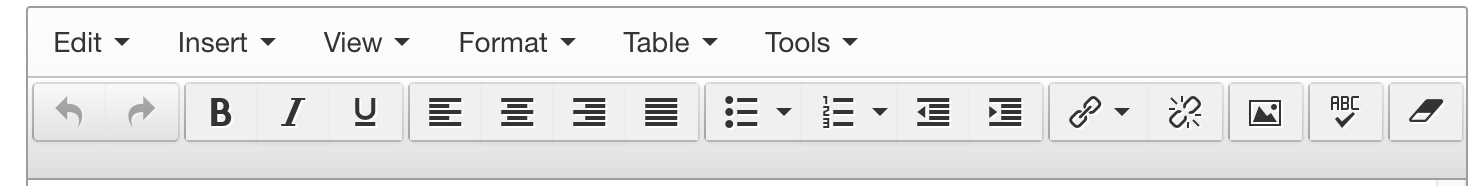 HTML Editor Settings - Terminalfour Knowledge Base